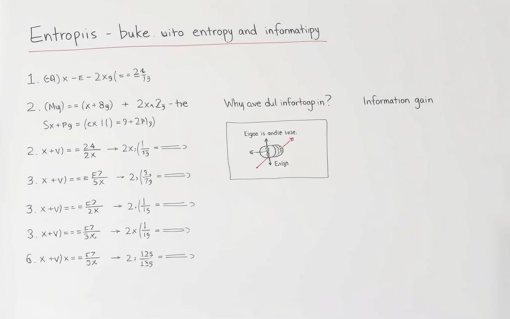 Entropy and Information Gain in Machine Learning: Explained Simply